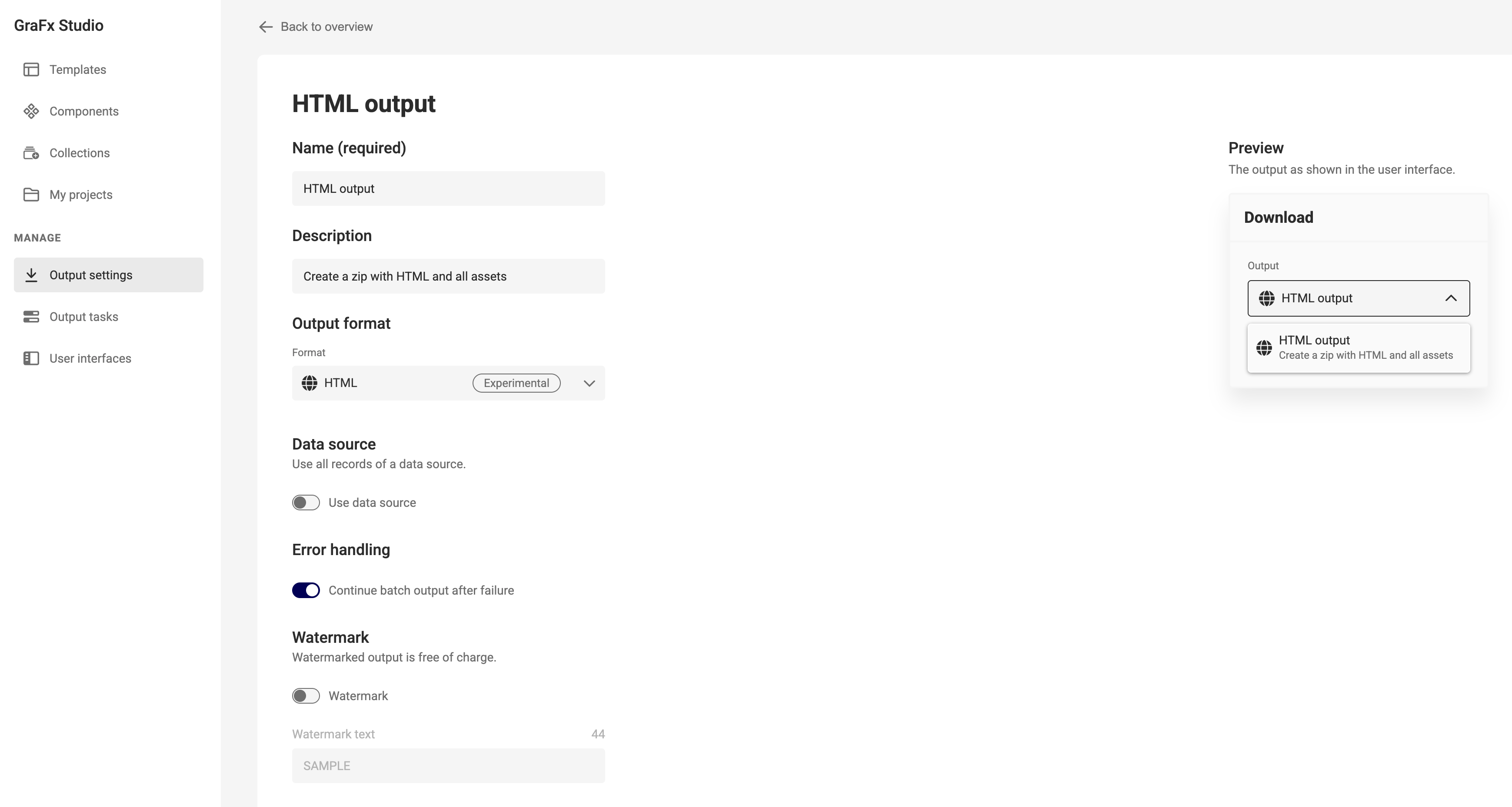 HTML - CHILI GraFx Guides